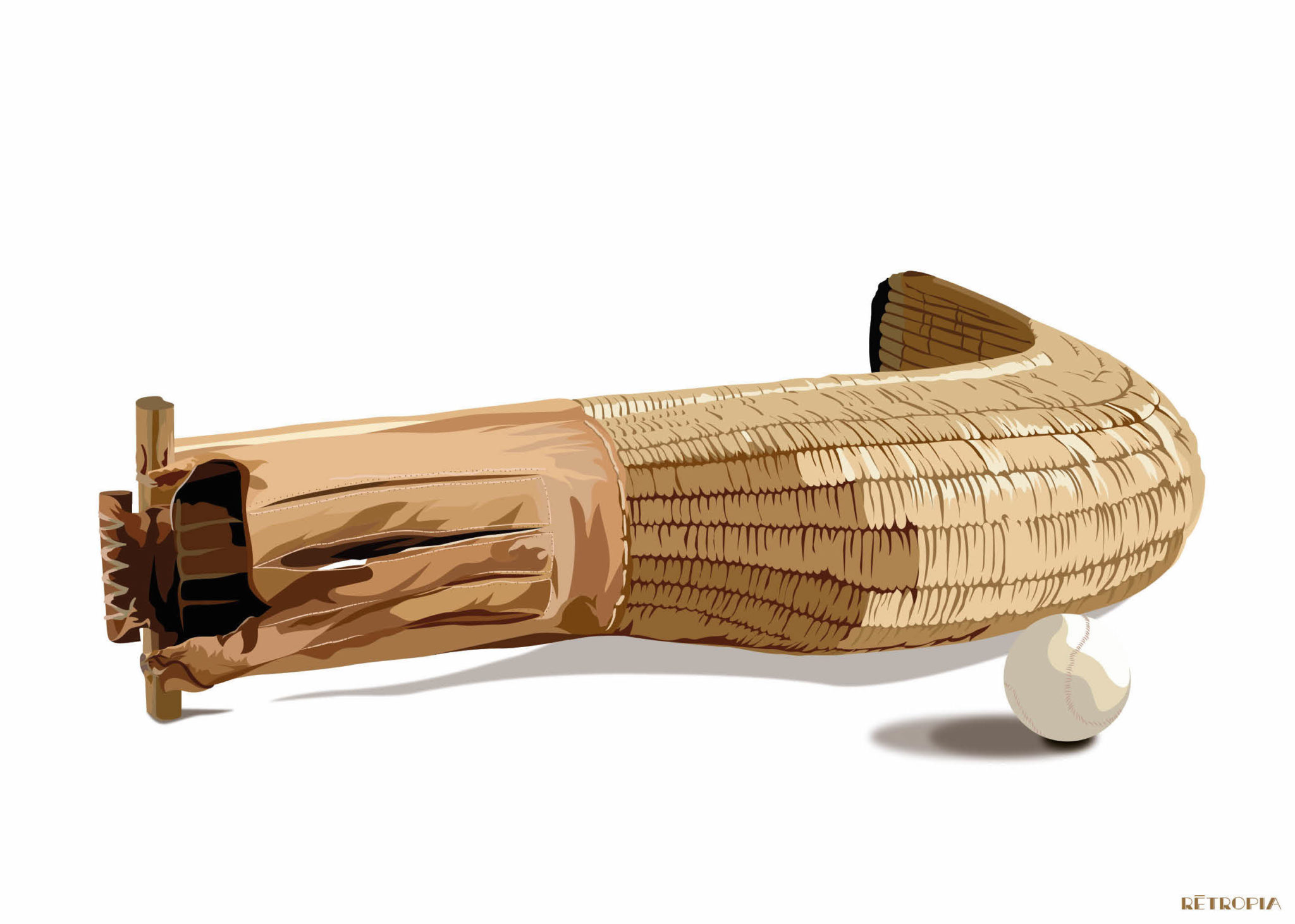 Chistéra Pelote Basque - Affiche décorative Retropia